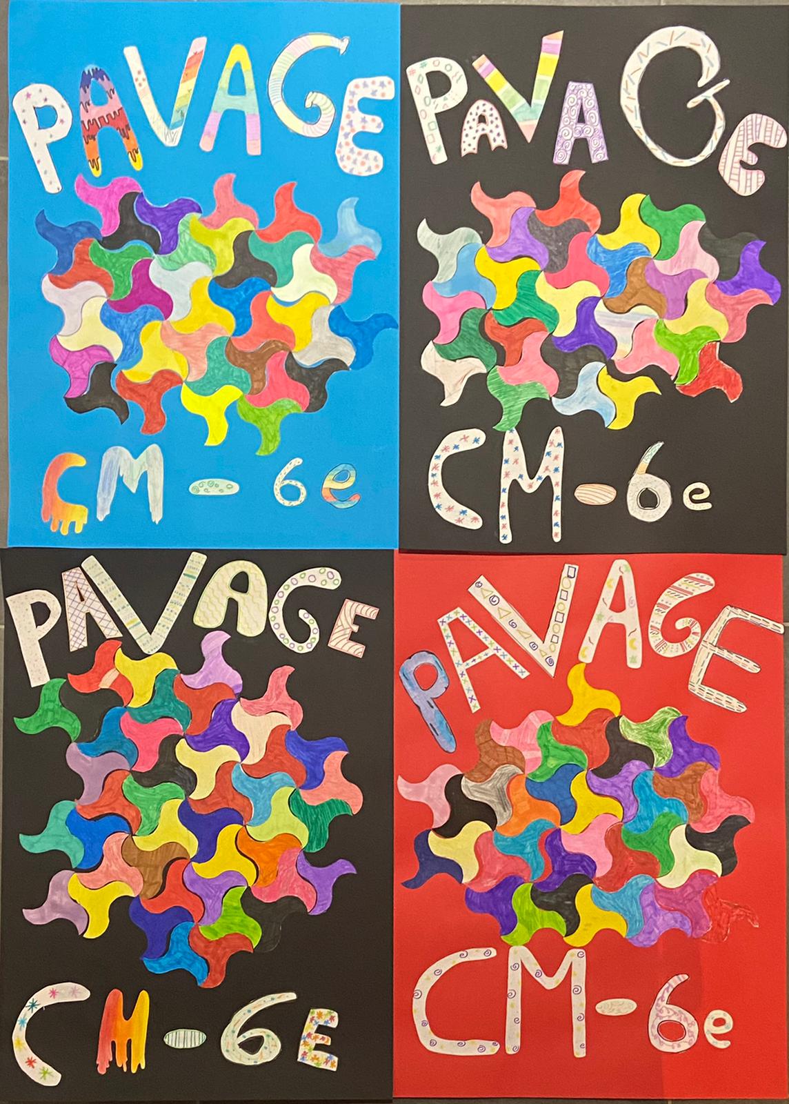 Pavages géométriques - Collège Saint Charles Guipavas